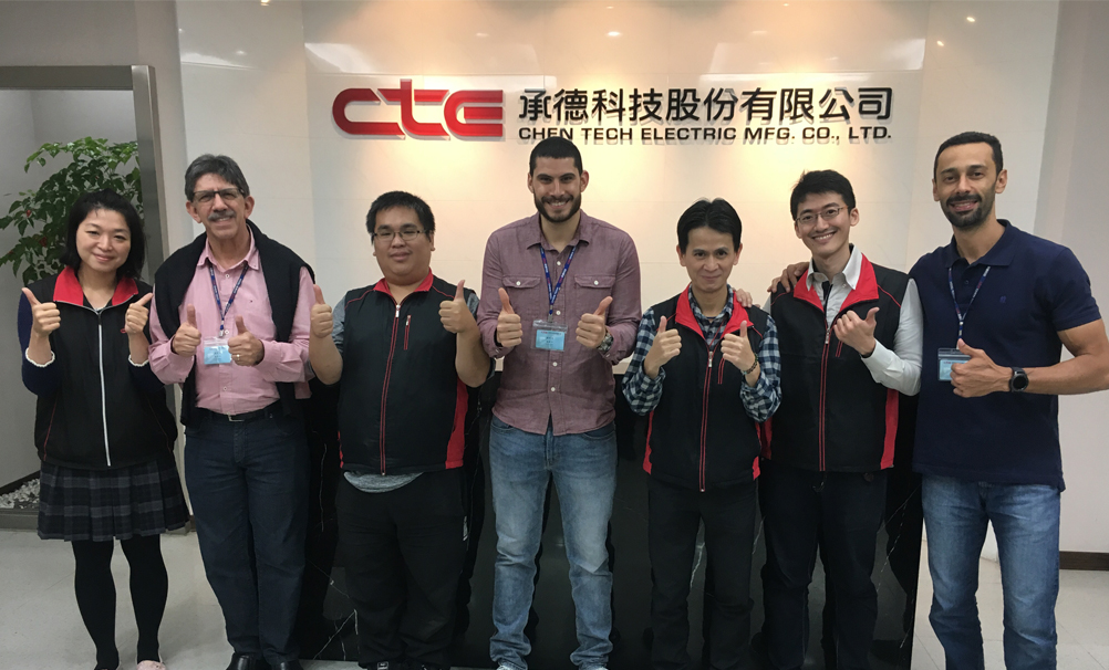CPqD from Brazil visited CTE factory in Dec. 2018 | CTE - Battery Test ...